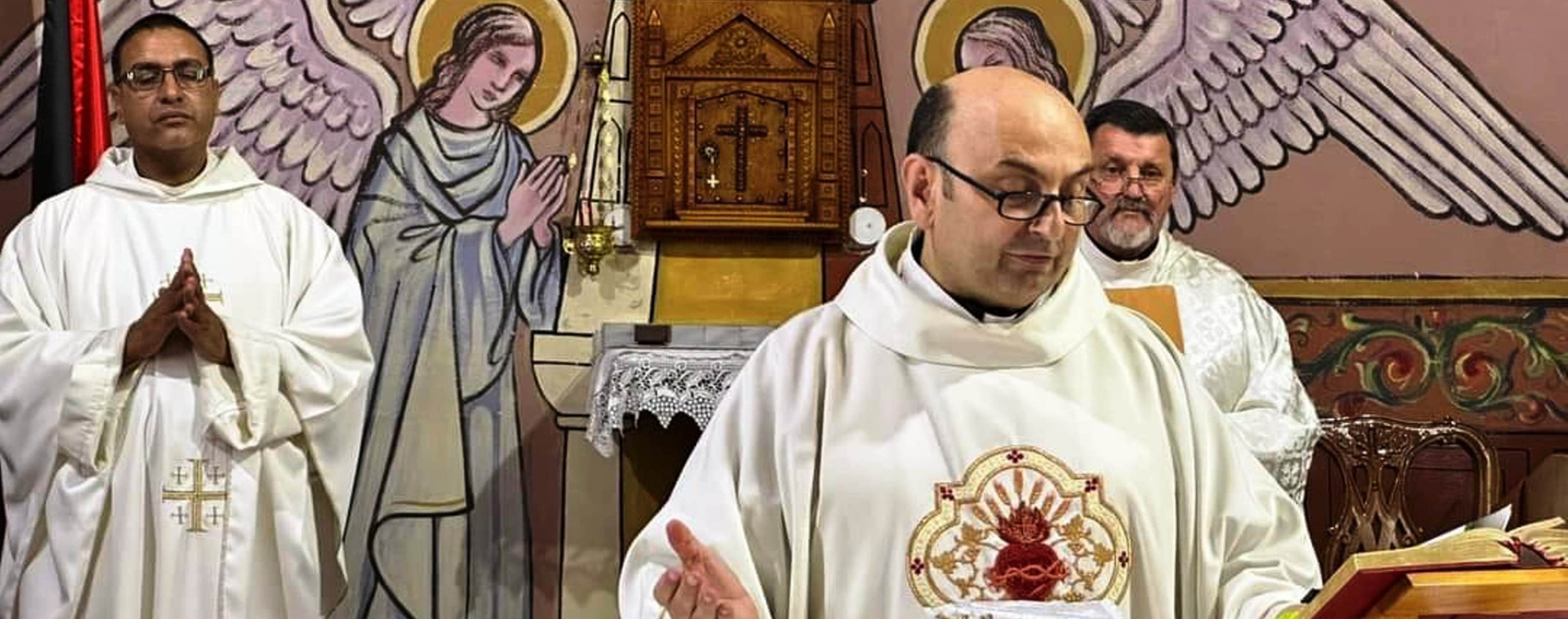 Gaza-Stadt: Pfarrer kehrt zu seiner Gemeinde zurück - KIRCHE IN NOT